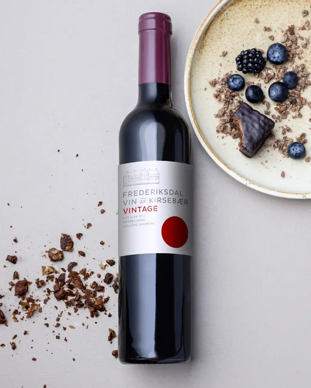 Frederiksdal Vintage 500 ml. 14% alc. - Vin - Haslev vingård