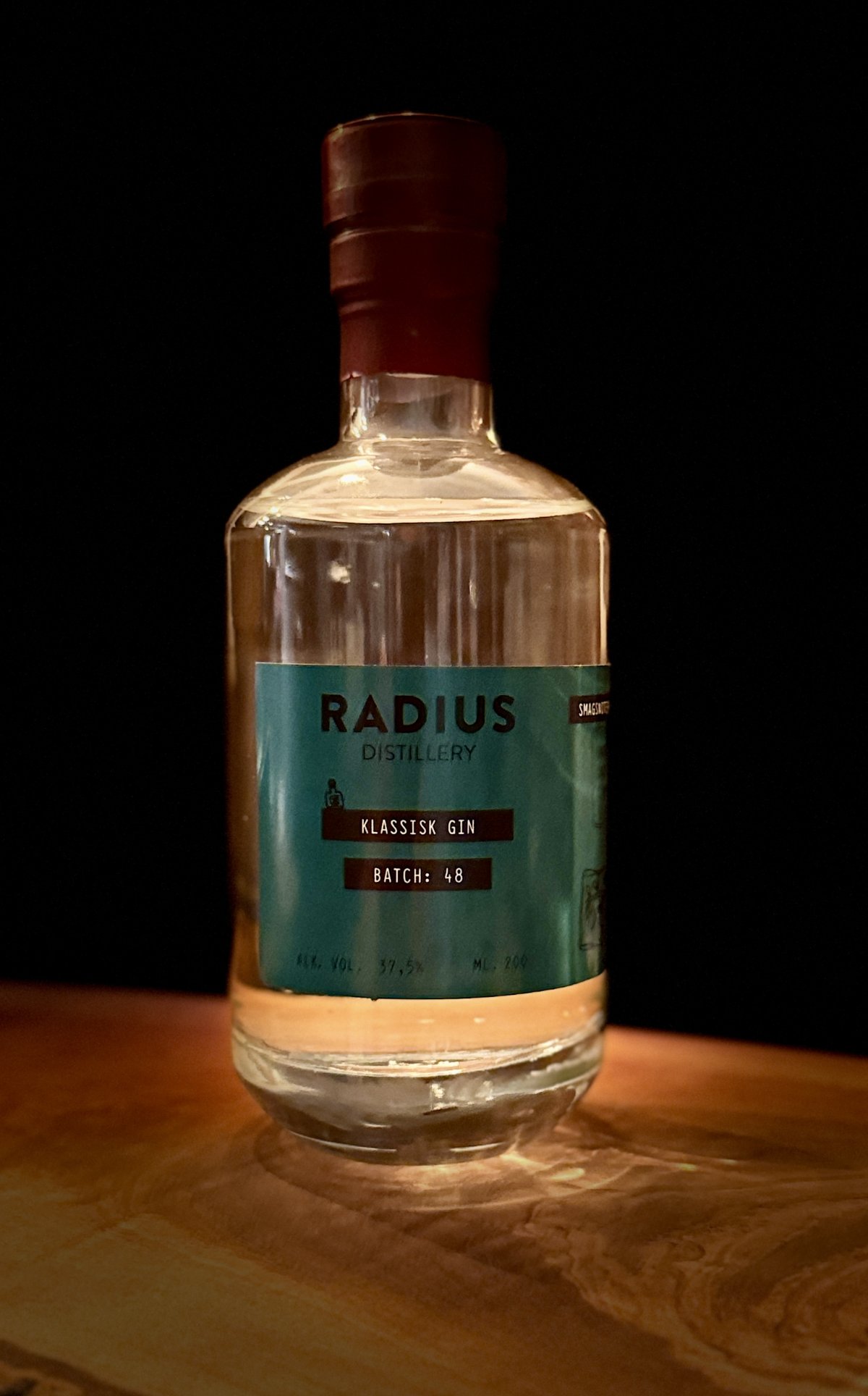 Klassisk Gin batch 48 - Radius - Danske vine - Haslev vingård